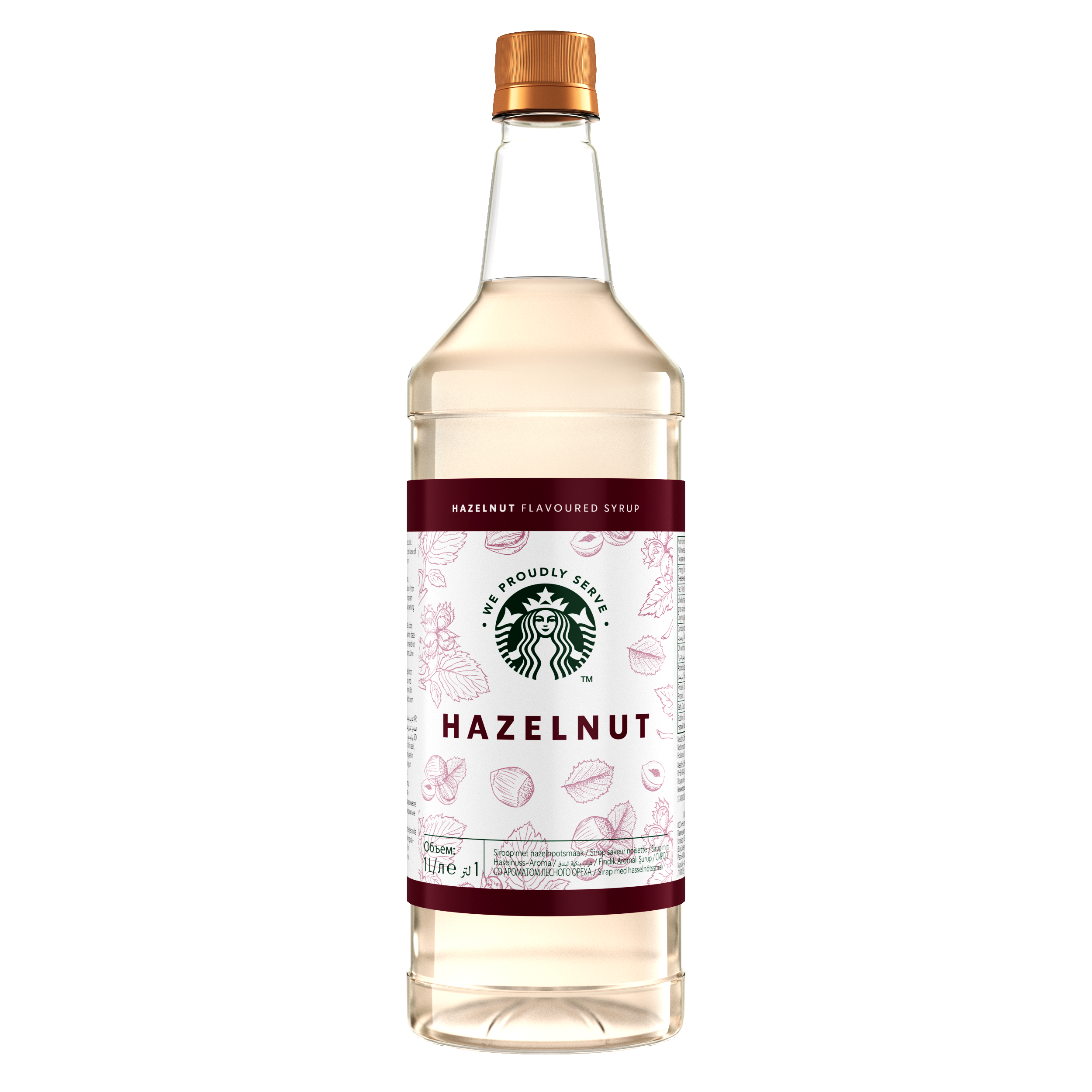 Starbucks Sirup Hazelnut 1l – Selecta DE